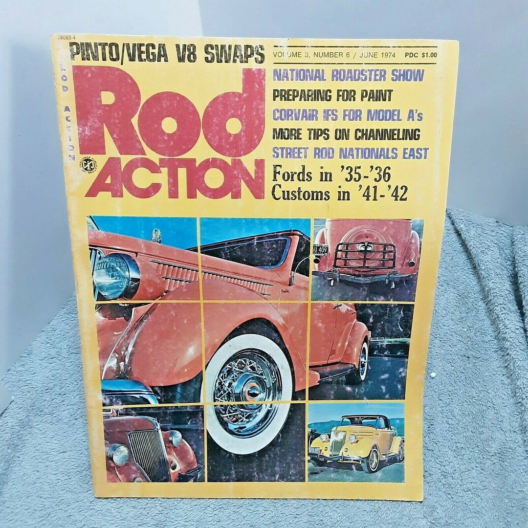 Rod Action Magazine June 1974 - Etsy
