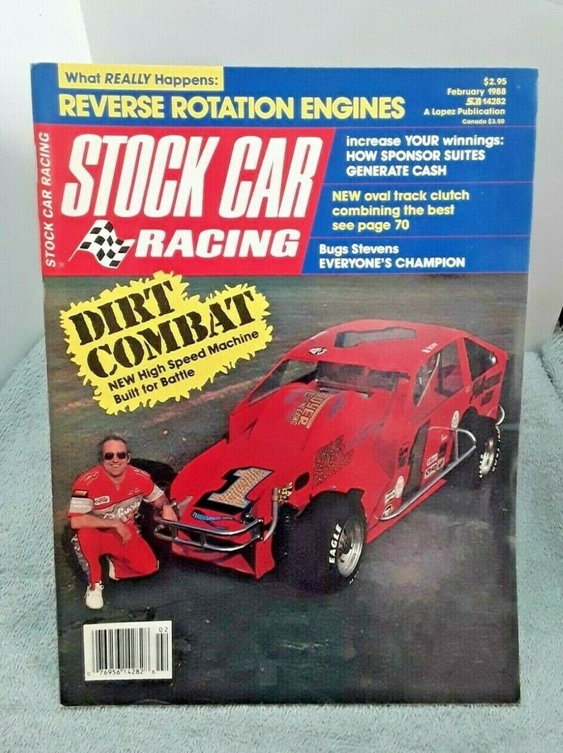 Stock Car Racing Magazine February 1988 | Etsy