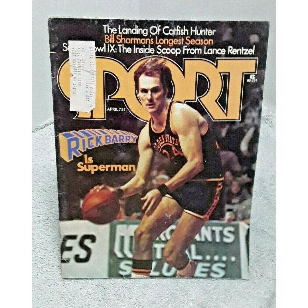 Sport Magazine April 1975 Rick Barry Golden State Warriors Vintage - Etsy