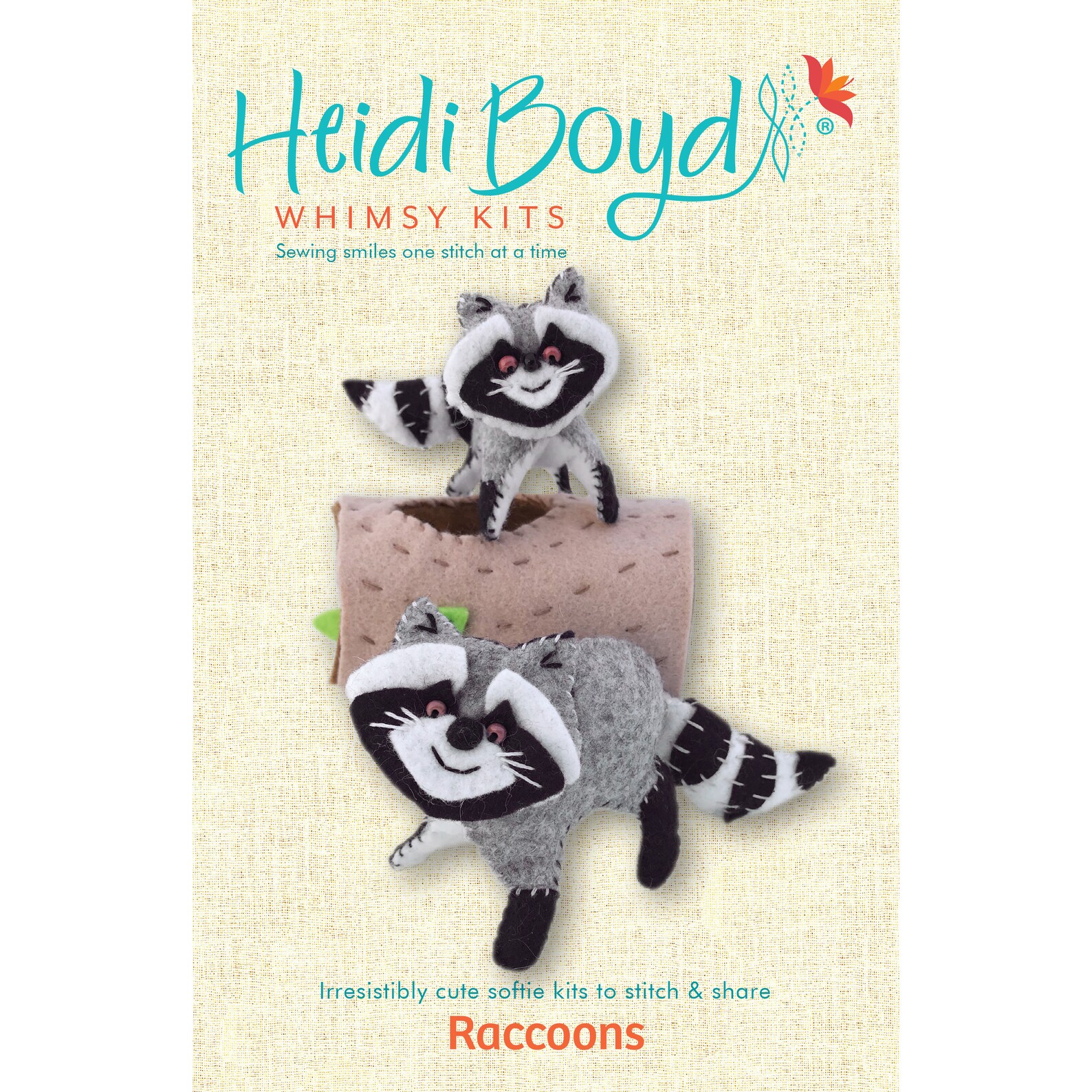 Raccoons Sewing Kit Felt Raccoon Craft Kit Masked Bandits | Etsy