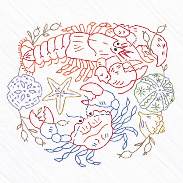 Nautical Embroidery - Etsy