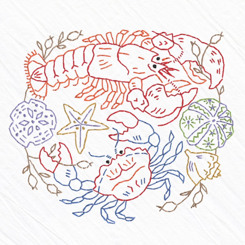 Nautical Embroidery - Etsy