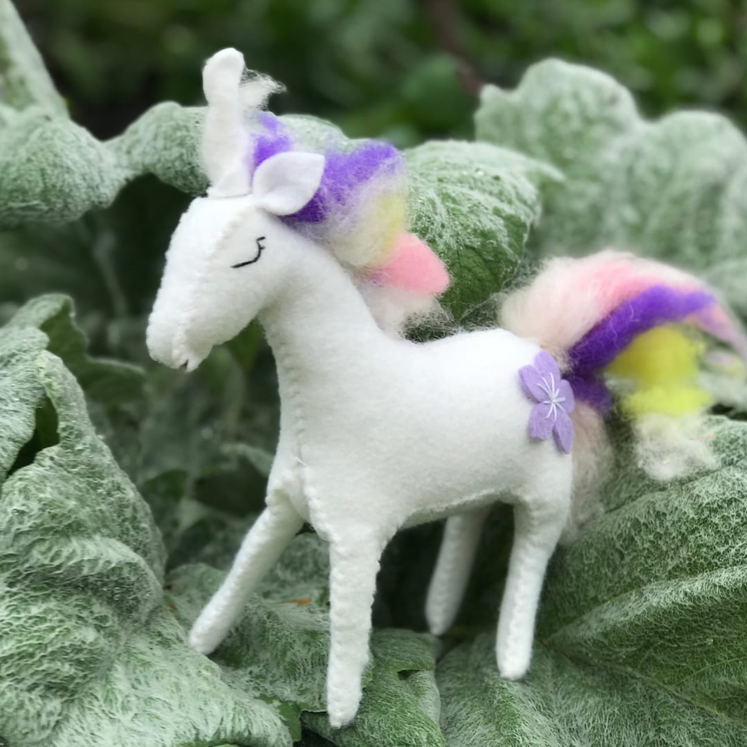 Unicorn PDF Pattern, Felt Unicorn Pattern, Unicorn Sewing Pattern ...