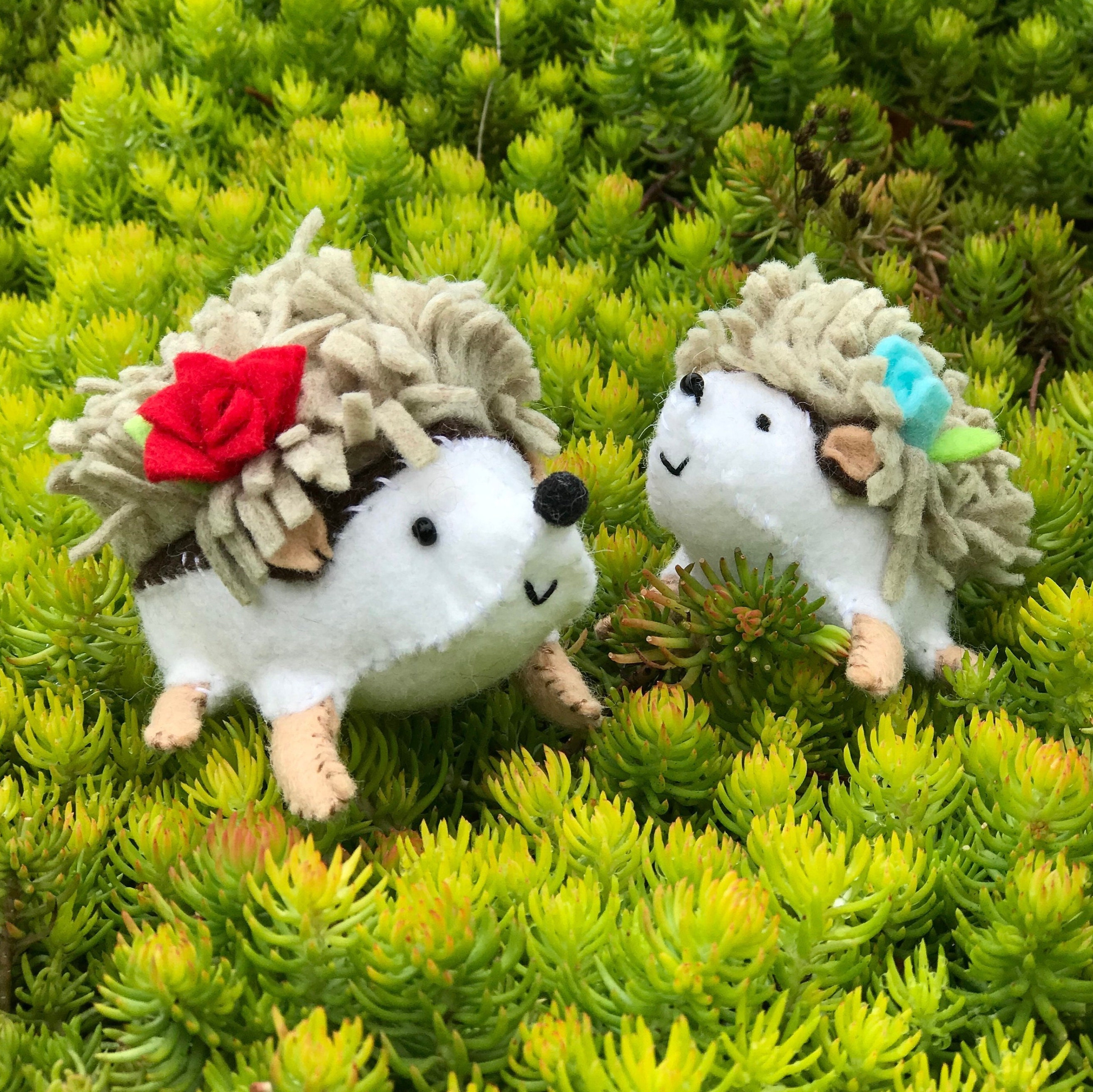 Hedgehog Sewing Kit, Felt Hedgehog Ornament, Felt Animal Craft Kit ...