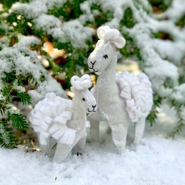 Felt Alpaca - Etsy