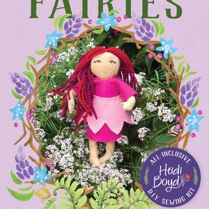 Fairy Doll, Fairy Sewing Kit, Felt Fairy Kit, Felt Doll Kit, Beginner ...
