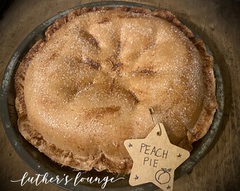 Primitive Faux Blueberry Pie - Etsy