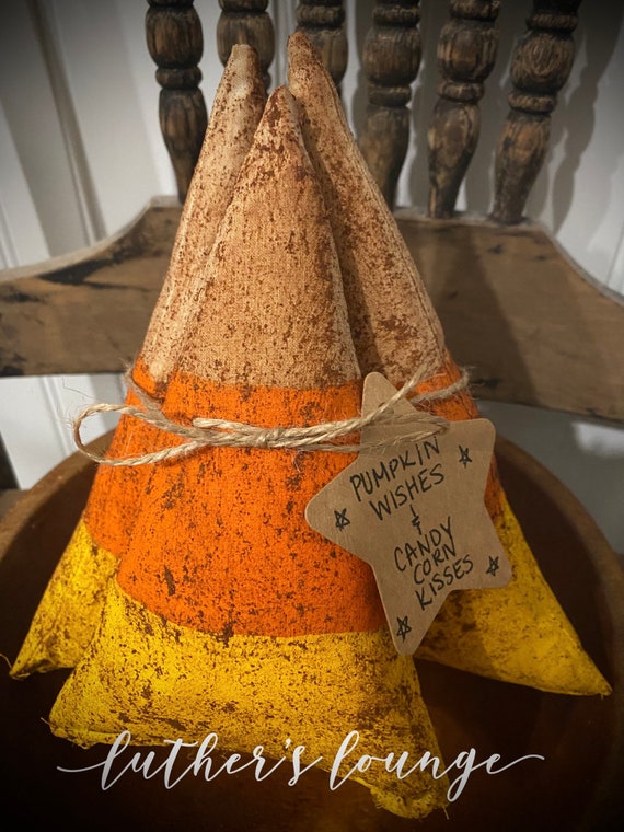 Candy Corn Bowl Fillers Primitive