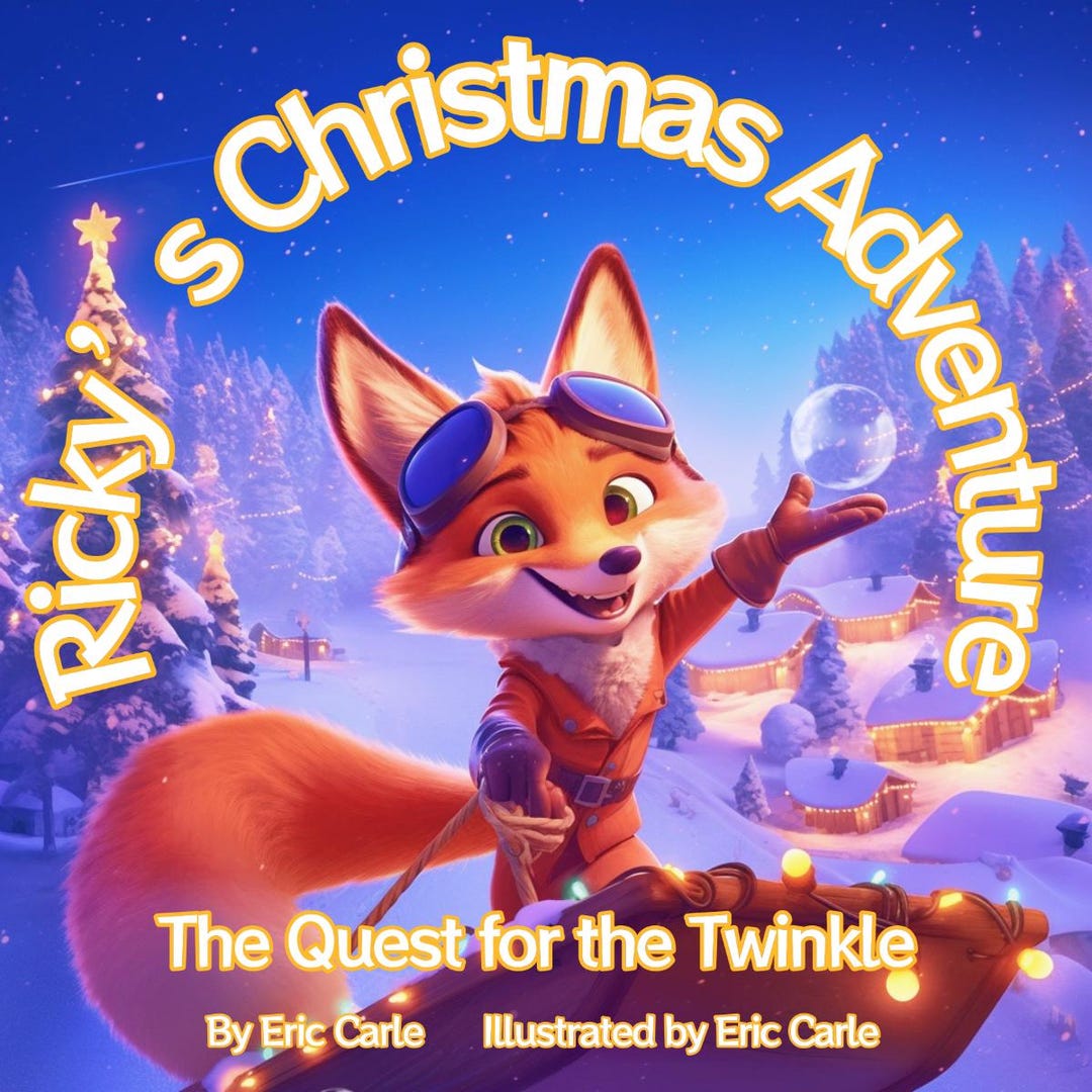 Ricky’s Christmas Adventure | Printable Kids Christmas Book PDF | Fox ...
