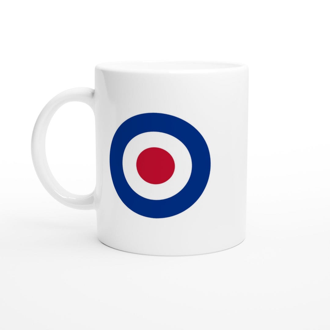 RAF Roundel Ceramic Mug: Aviation Enthusiast Gift - Etsy