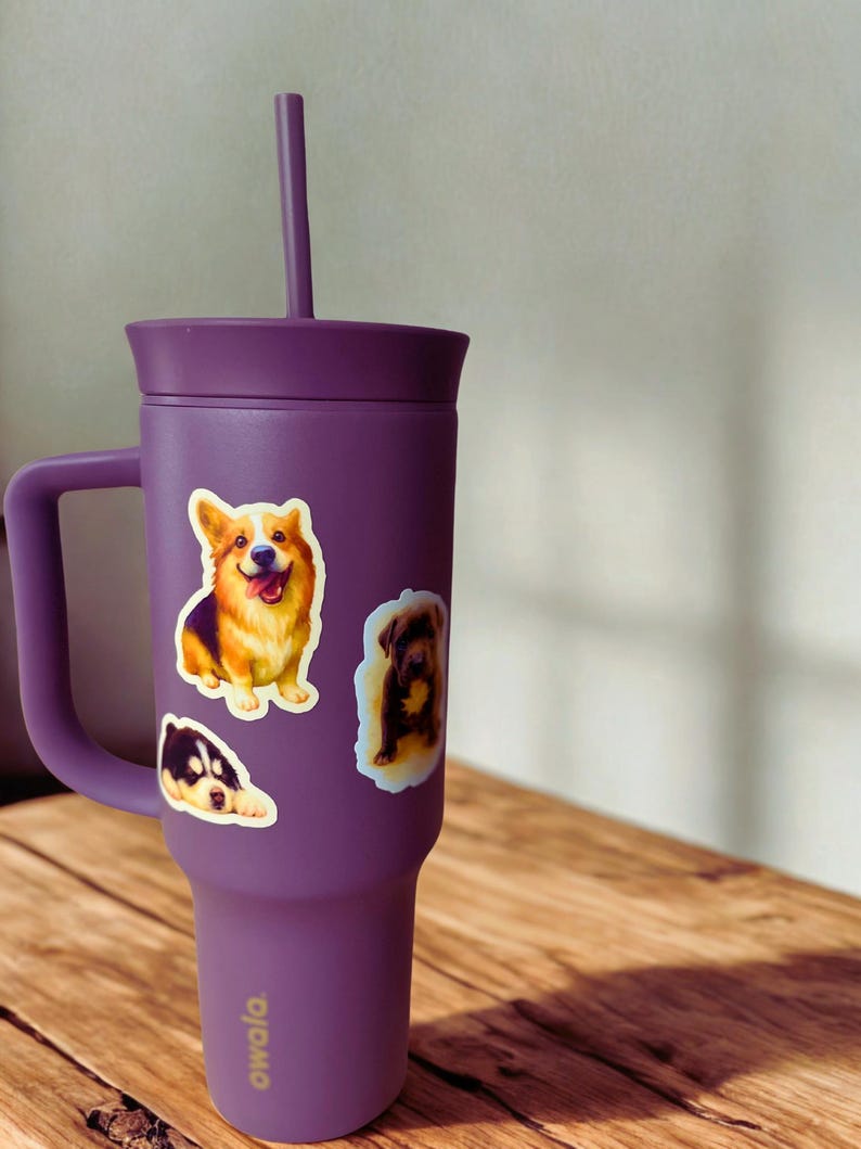 Watercolor Puppy Stickers - Dog Breed Decals, Pet Lover Gift - Etsy