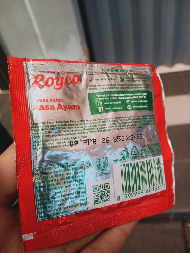 Royco Kaldu Ayam Dan Sapi : Indonesian Chicken/ Beef Broth Powder ...