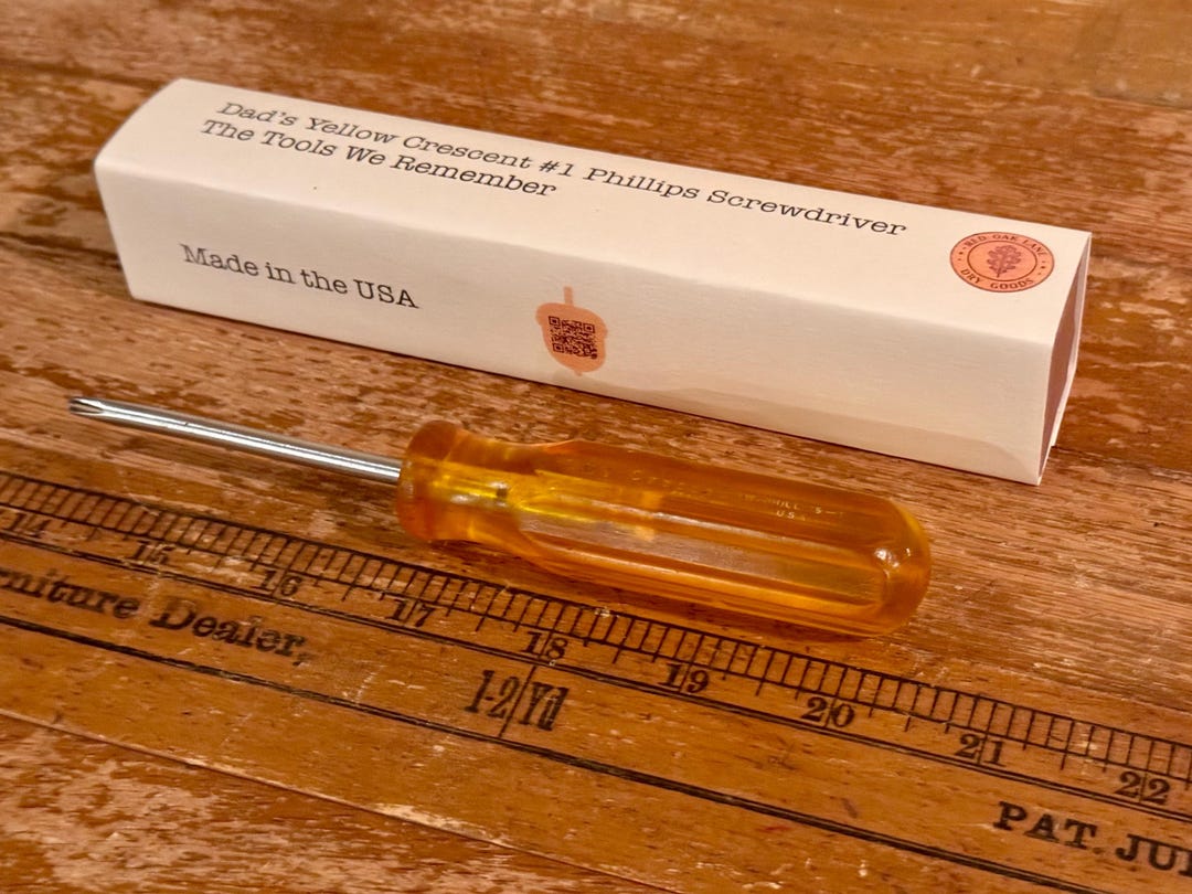 Dad’s Crescent Phillip’s Head Screwdriver Original • Restored ...