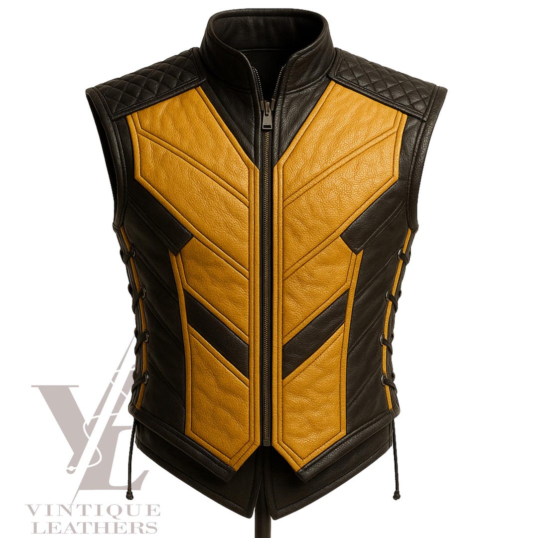 Mortal Kombat Scorpion Inspired Cosplay Vest | Handmade Gamer Costume ...