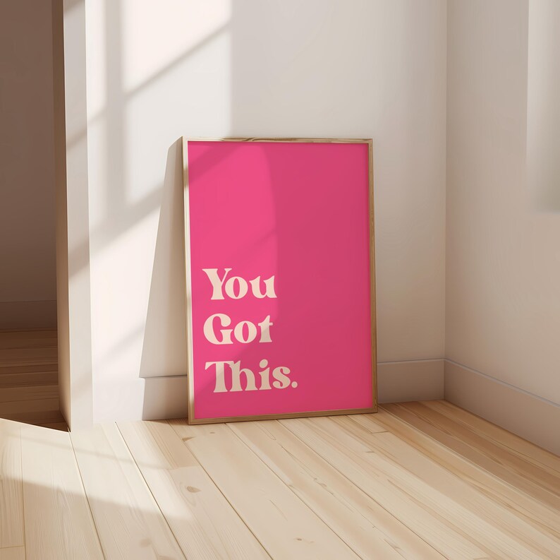 2026 Vision Board Affirmation Printable, You Got This, Motivational ...