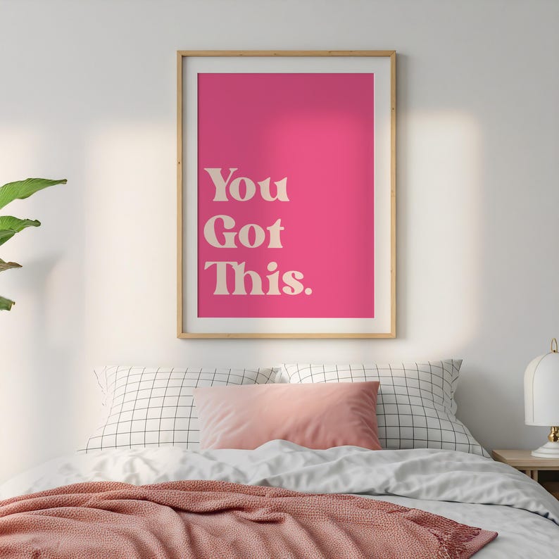 2026 Vision Board Affirmation Printable, You Got This, Motivational ...