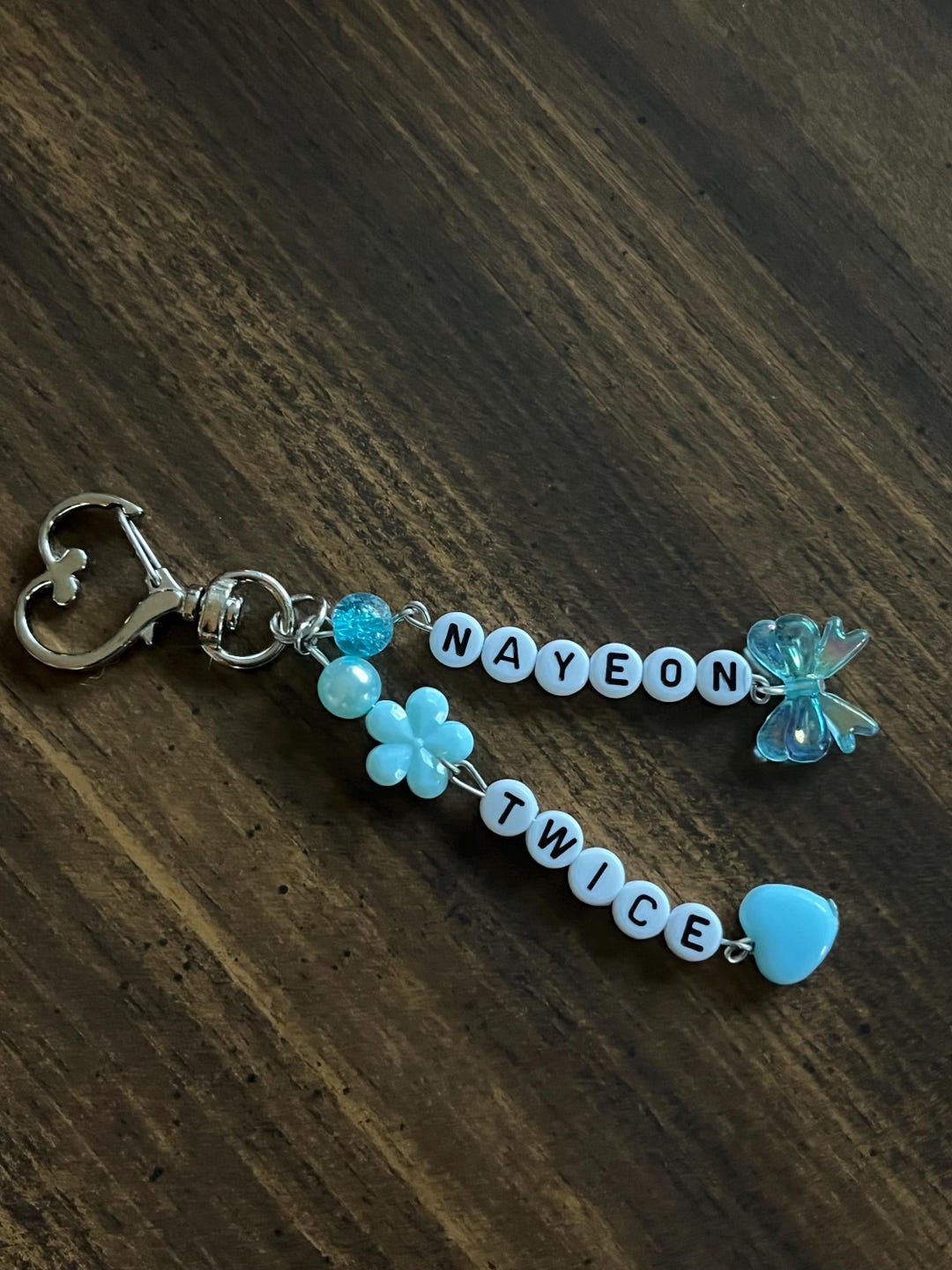 Twice Nayeon Inspired Blue Keychain - Etsy