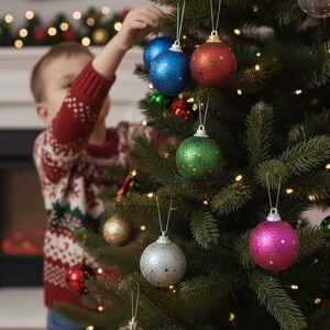 37 Piece Christmas Decor Bundle | Retro Holiday Decoration Lot - Etsy