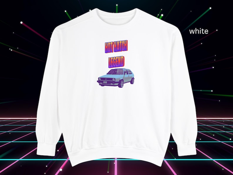 Hot Hatch Legend Retro 80s 90s VW Golf GTI Sweatshirt | Vintage ...