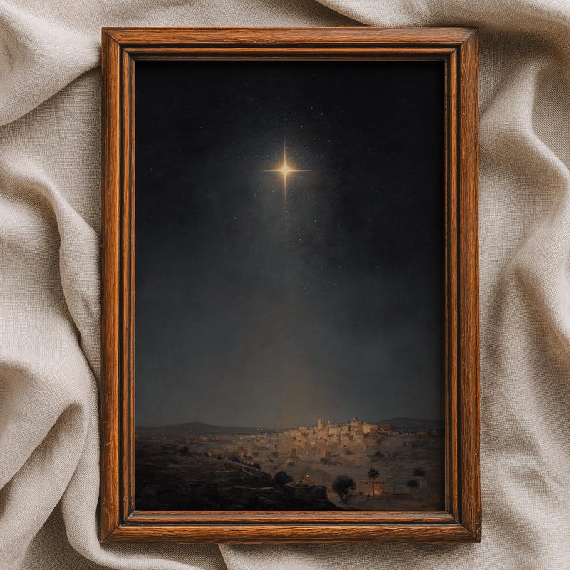 Nativity Star - Etsy