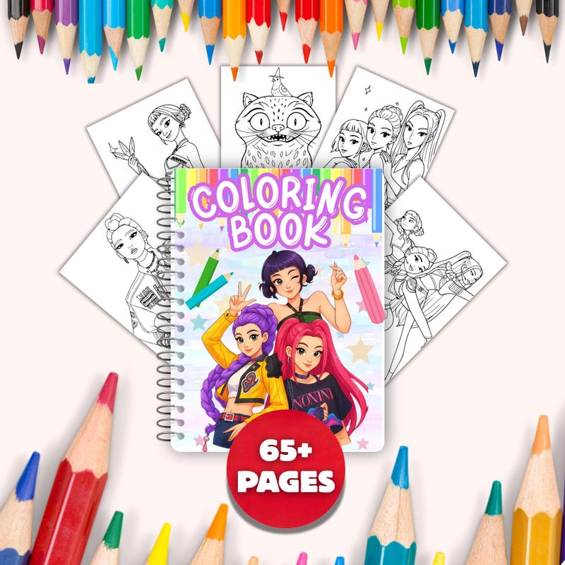 Cute Demon Art Sticker - Etsy