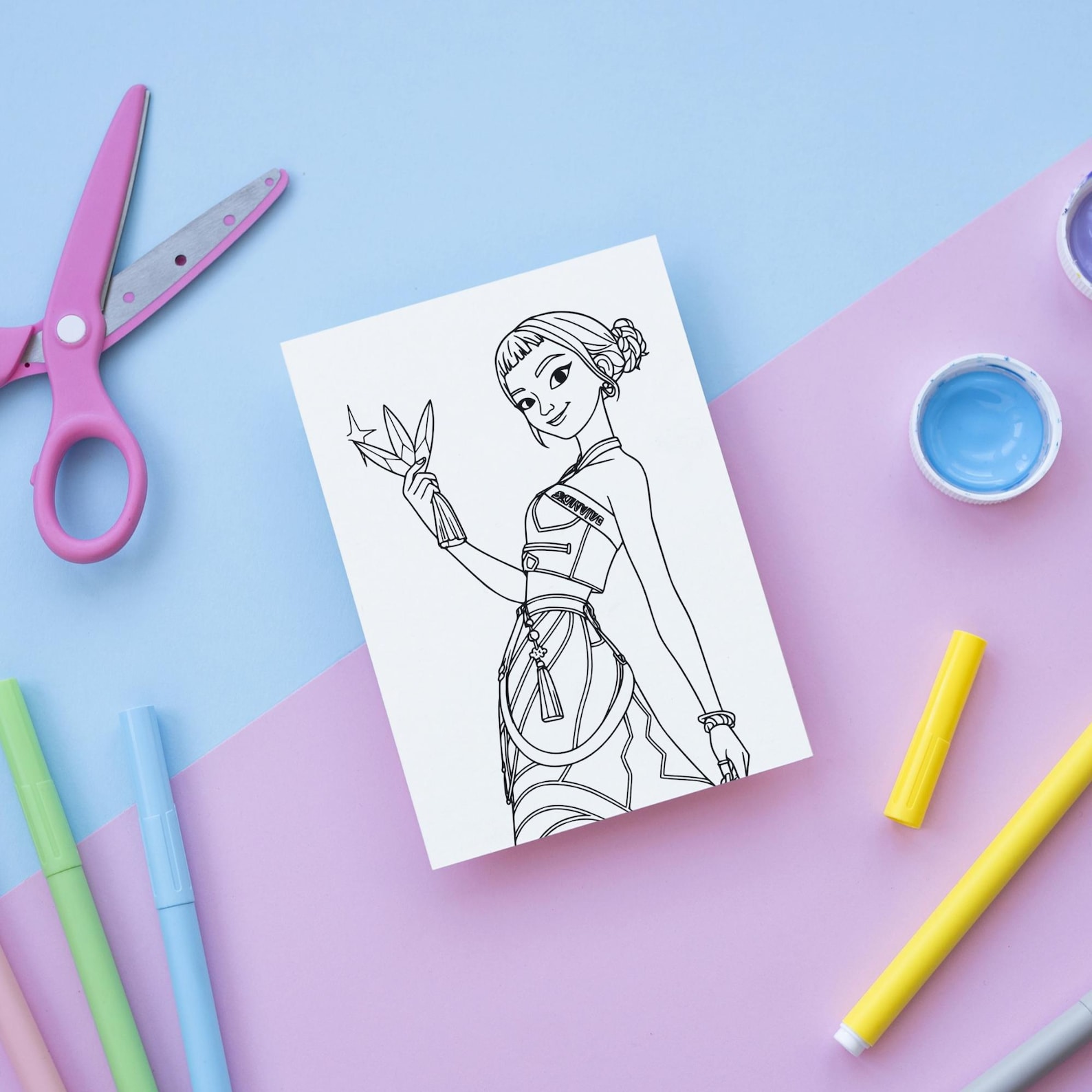 KPOP Demon Hunters Coloring Pages – 65+ Cute Digital Coloring Book for ...