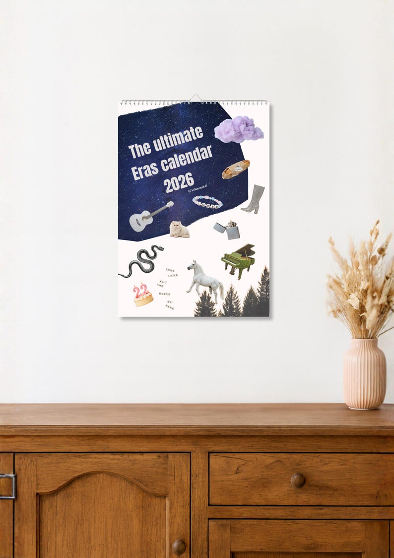 Der Ultimative Eras Kalender 2026 - Taylor Swift Und Eras Tour ...