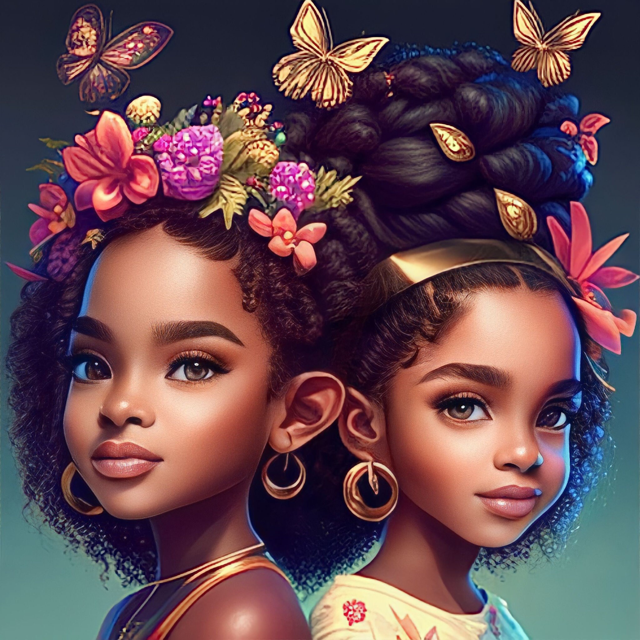 Butterfly Princess Puzzle - Variations - 120pcs - - Etsy