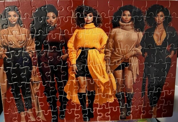 Ladies -120 Pcs Puzzle- (variations) - Etsy