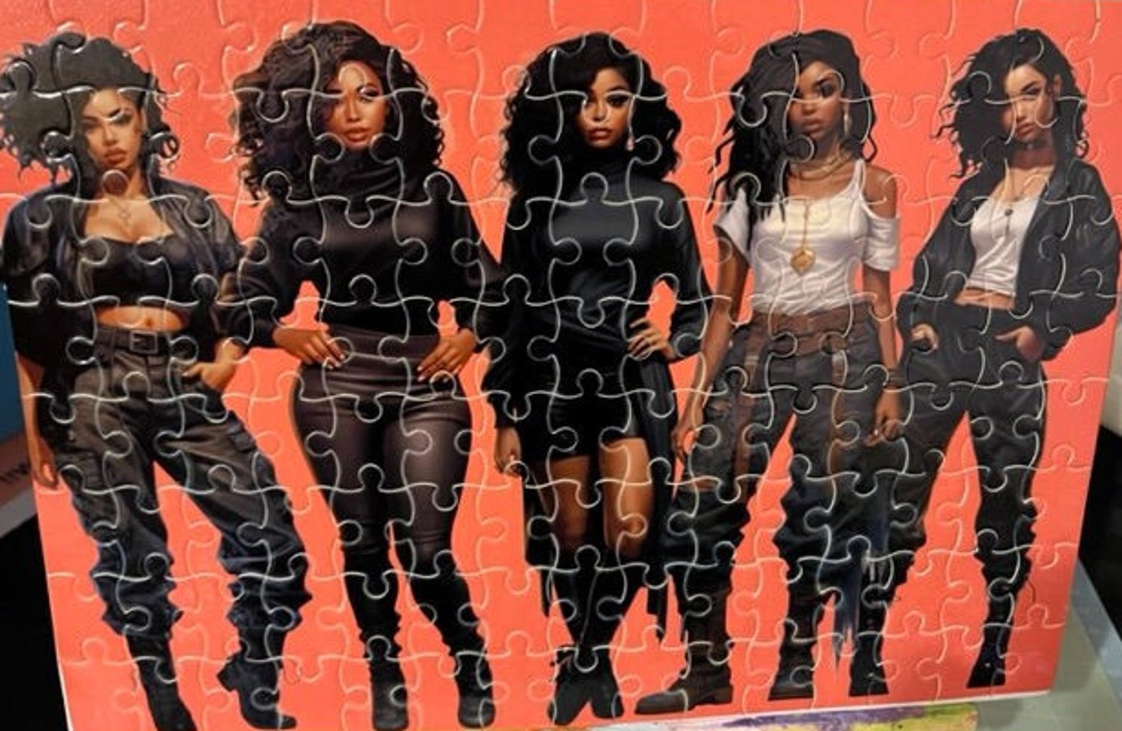 Ladies -120 Pcs Puzzle- (variations) - Etsy