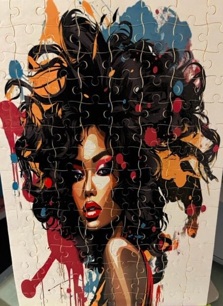 Colorful Ladies 120pc Puzzle (variations) - Etsy