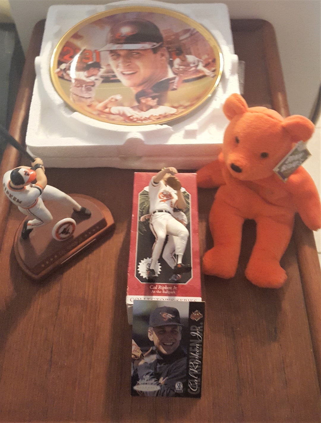 Cal Ripken Jr Lot-si Figurine Plate COA Bamm Beano's - Etsy