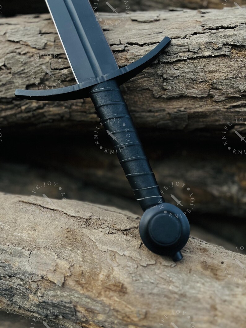 Hand-forged Carbon Steel Viking Sword | Rosewood Handle, Display ...