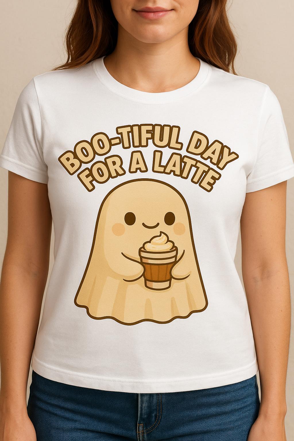 Boo-tiful Day for a Latte Ghost .png - Etsy