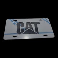 VISITOR License Plate Frame, 100% Aluminum Number Plate Frame, Standard ...
