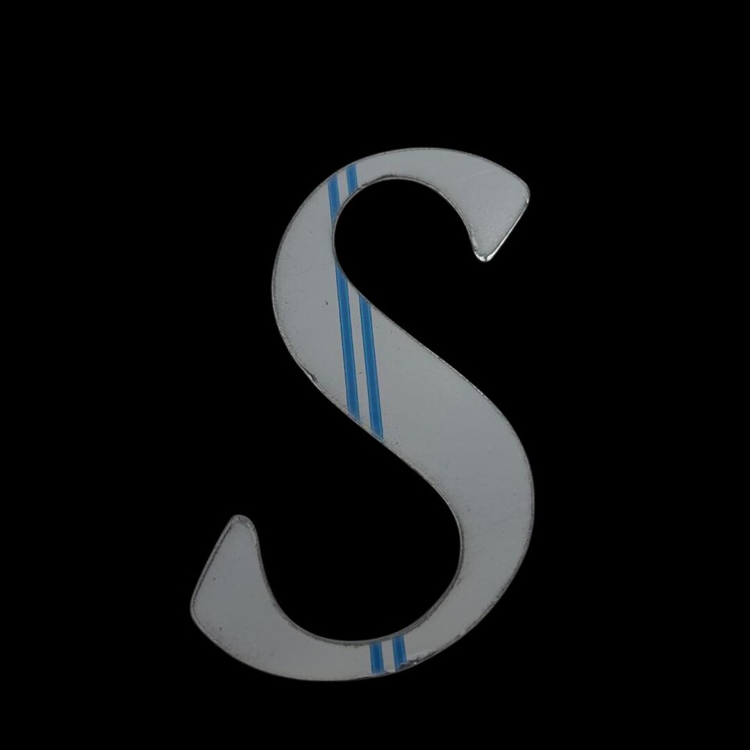 4" (S-Z) Brush Stroke Font Letters 304 Mirrored Stainless - Etsy