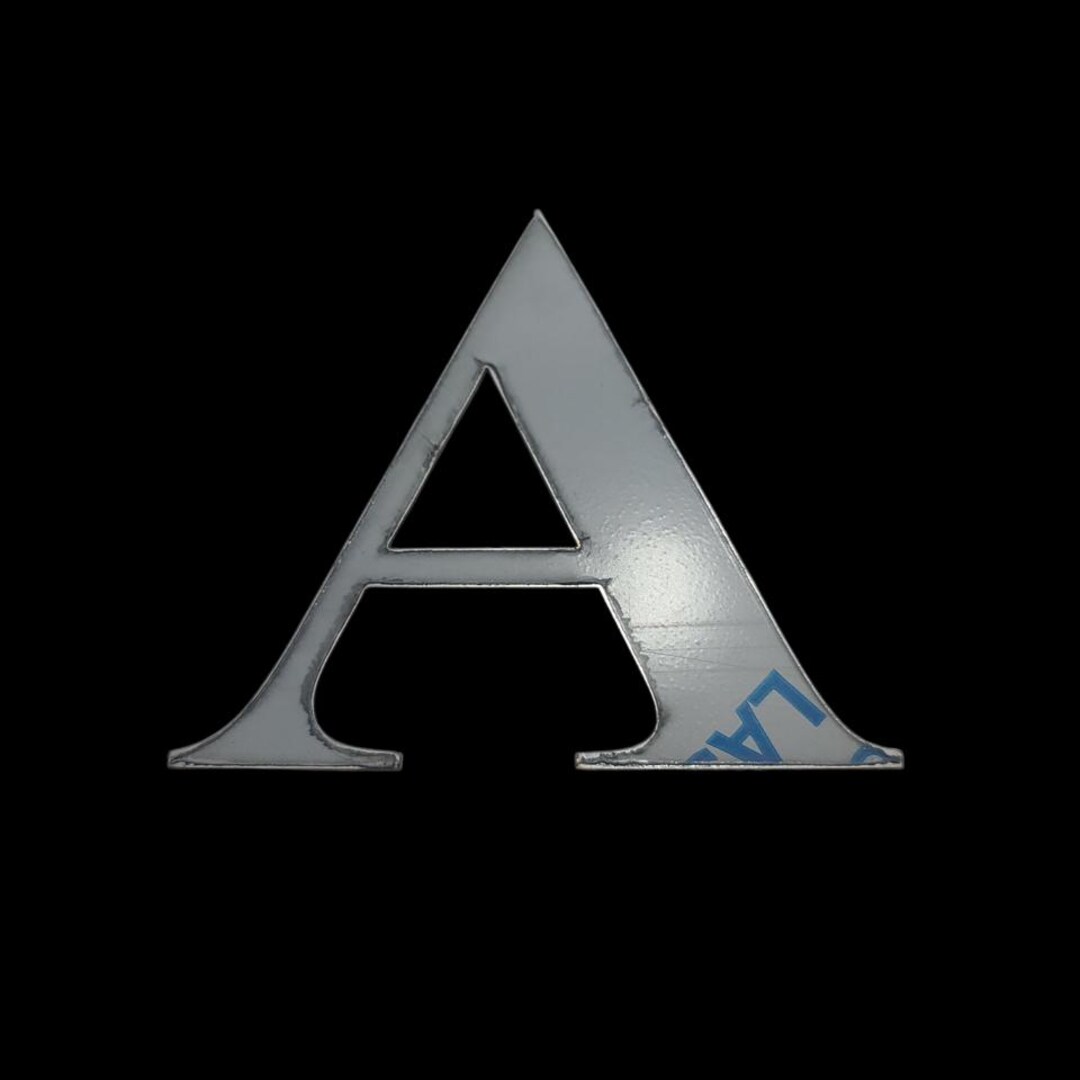 4" (A-I) Times New Roman Font Letters 304 Mirrored Stainless - Etsy