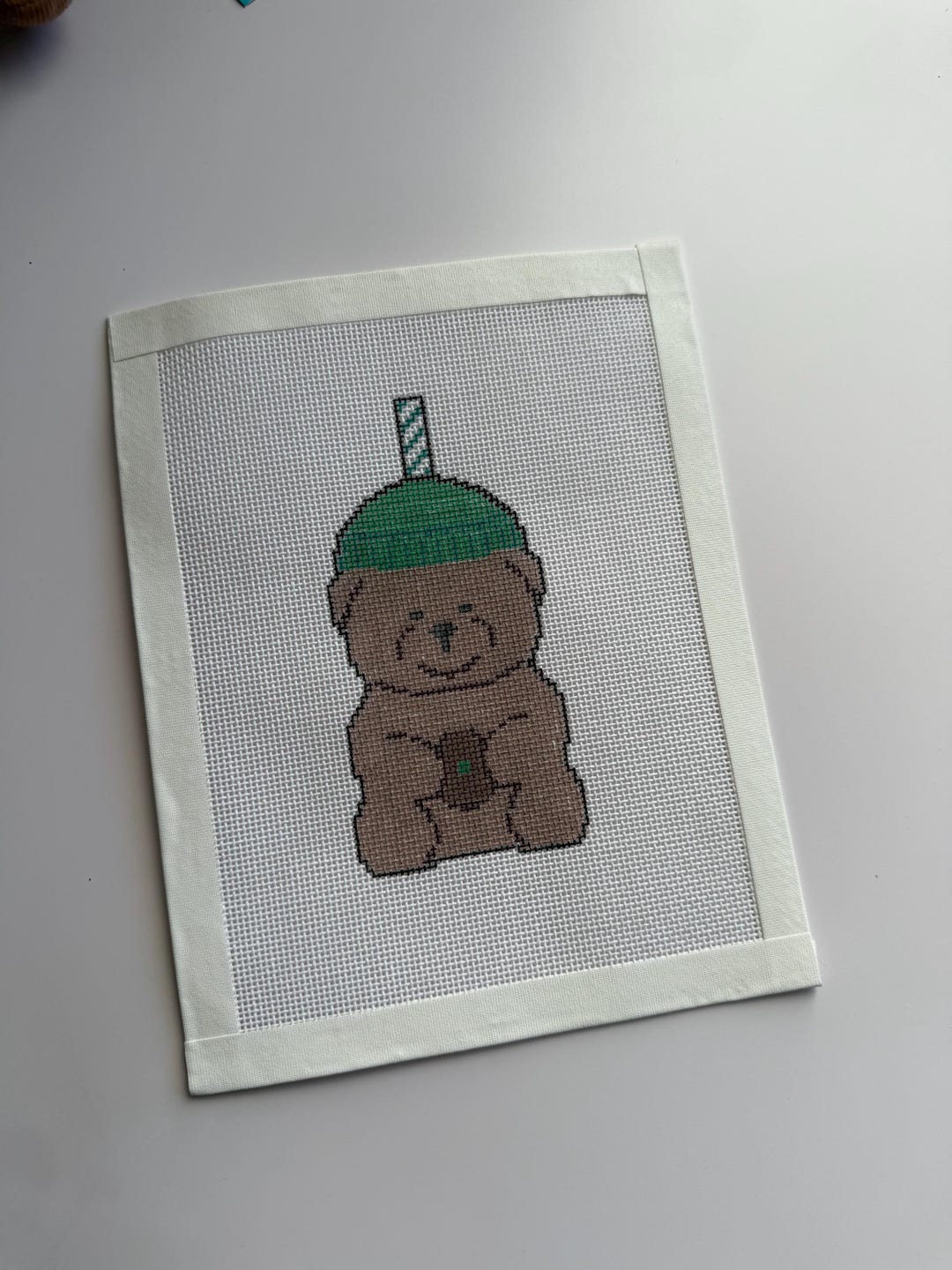 Starbucks Bearista Coffee Cup Needlepoint Canvas - Etsy