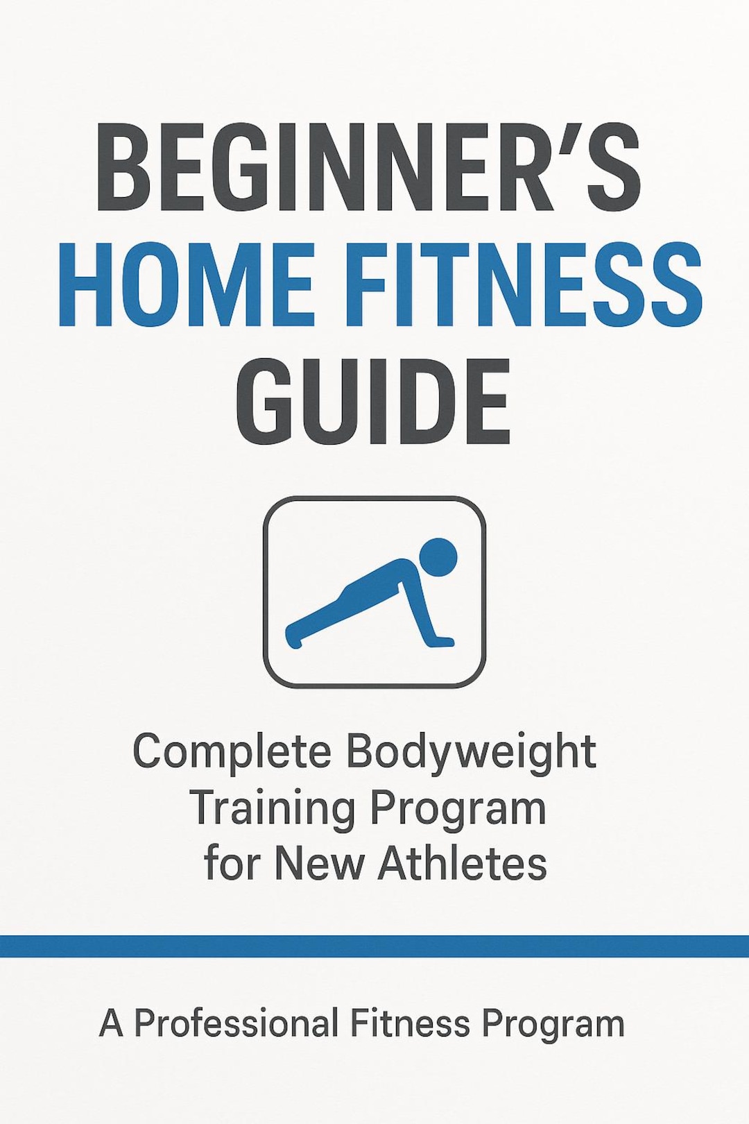 Beginner Fitness Guide Ebook + Workout Tracker – 8-week Bodyweight Plan ...