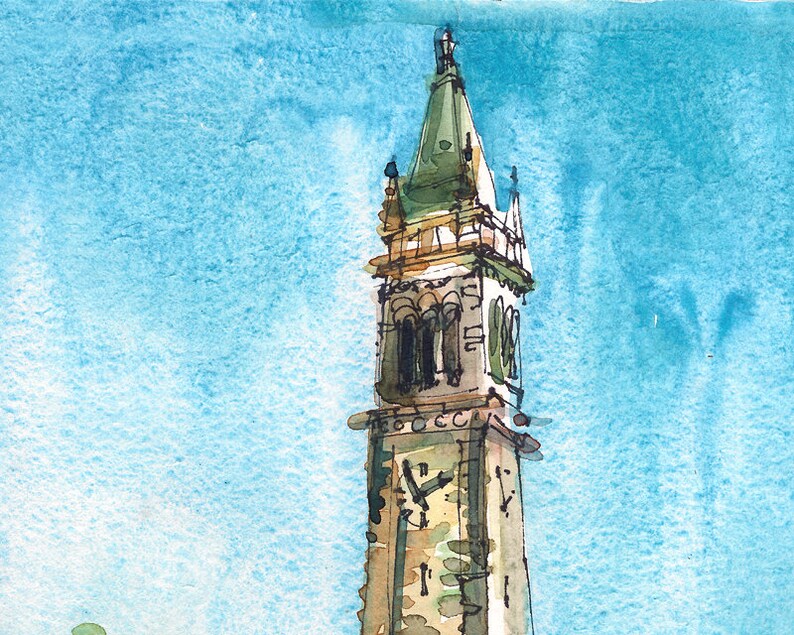 Graduation Gift UC Berkeley Campanile Sather Tower Clock - Etsy