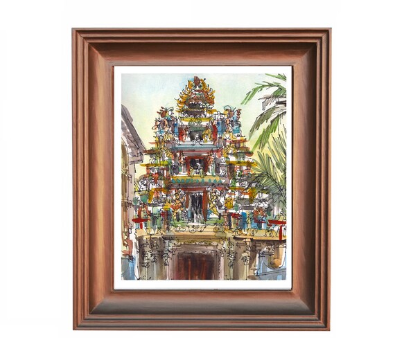 Gopuram Sketch
