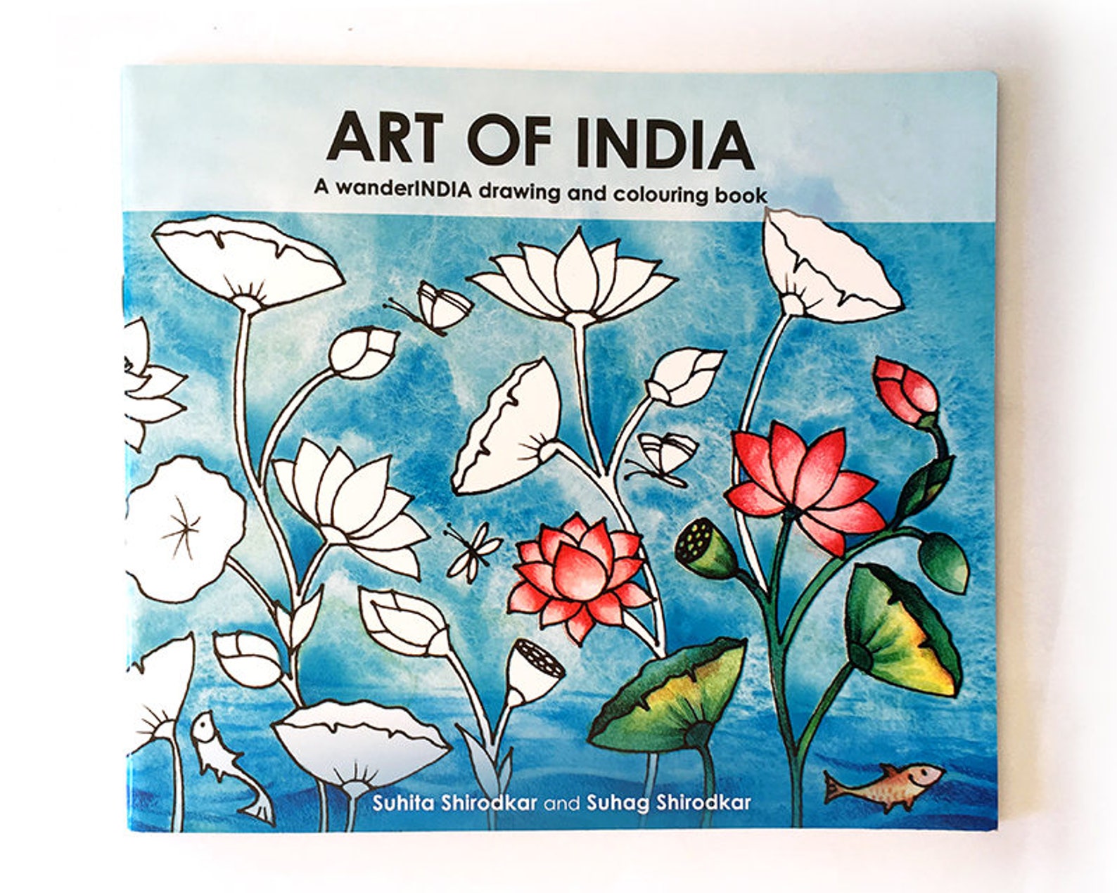 Coloring Book and Drawing Book: Art of India. Signed Copies of - Etsy