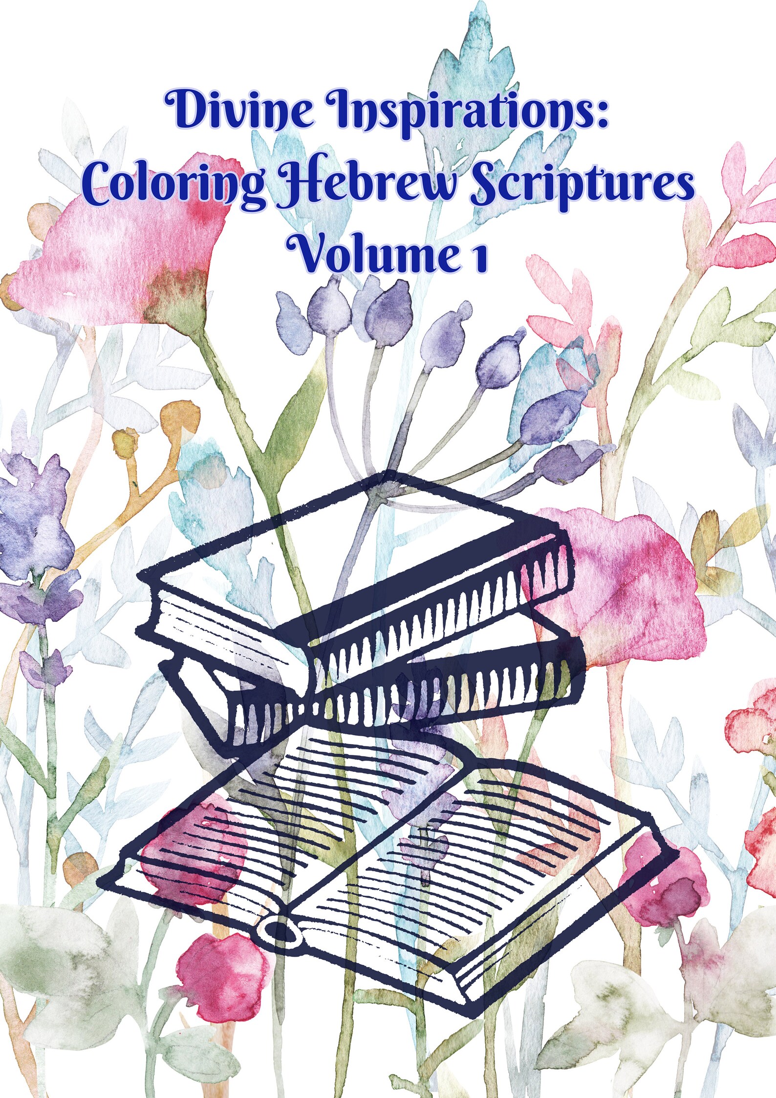 Hebrew Bible Verses Coloring Pages - Digital Download - Etsy
