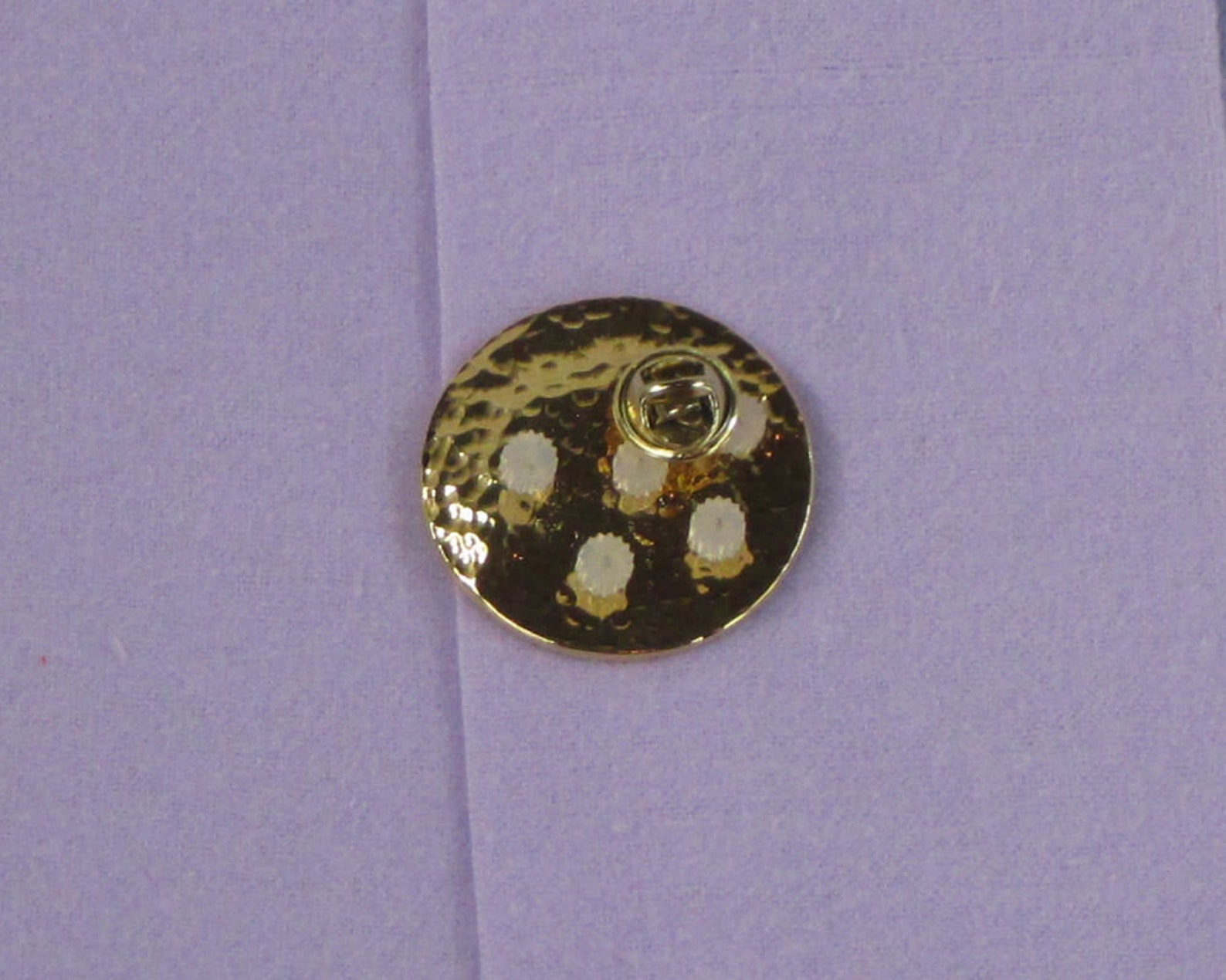 Vintage Moon Stars Pin Back Gold-tone Removable Enamel Butterfly Clasp ...