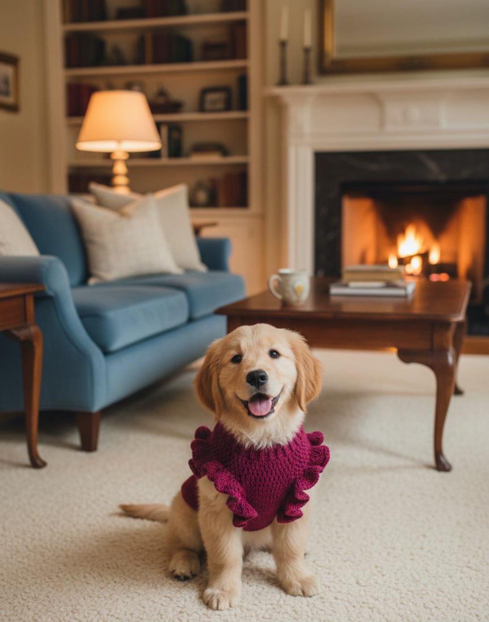 Crochet Ruffle Dog Vest PDF Pattern | Textured Pet Sweater - Etsy