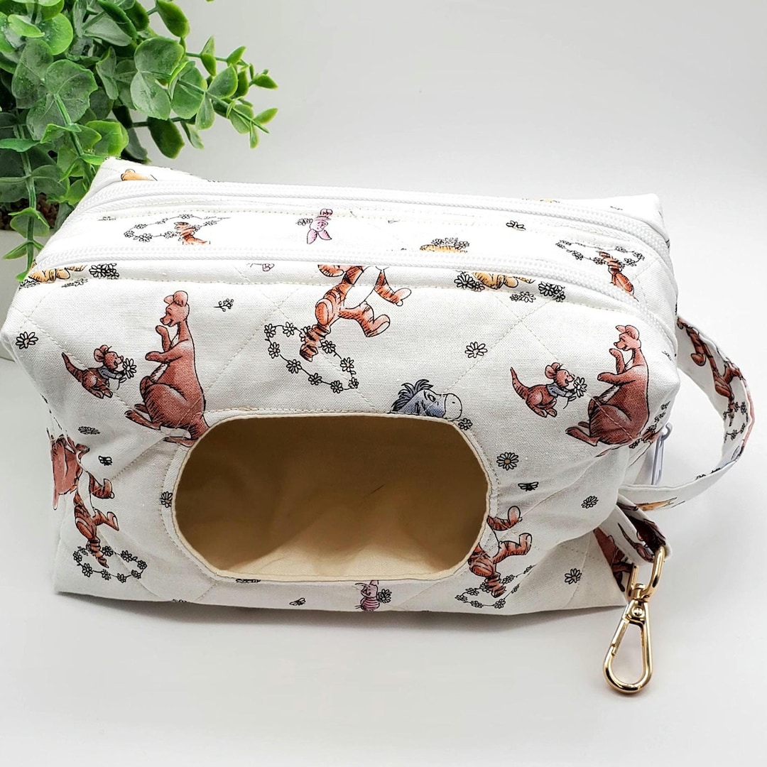 Handmade Winnie the Pooh Quilted Diapers and Wipes Bag - Etsy