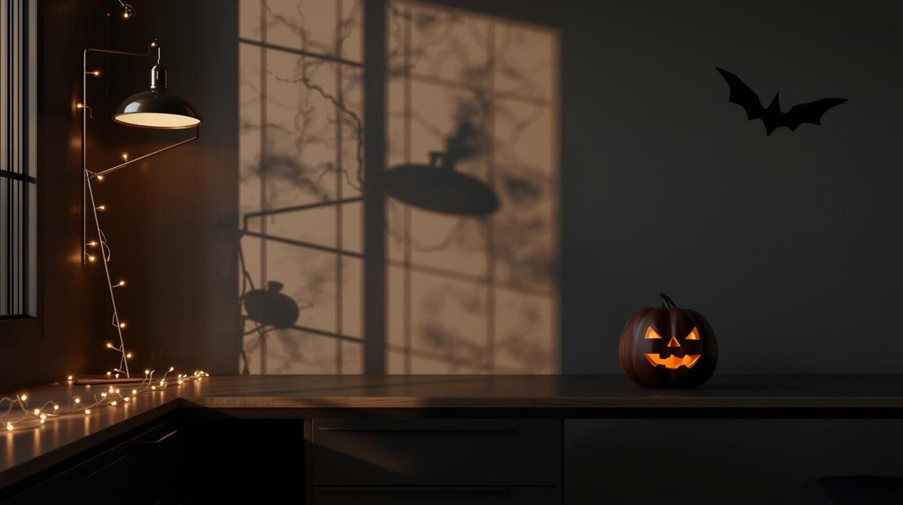 10 Halloween Virtual Backgrounds (teams, Zoom, Google Meet, Youtube) - Etsy