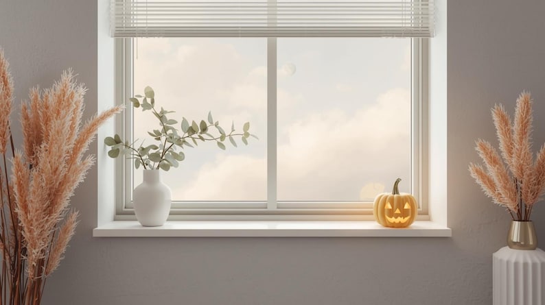 10 Halloween Virtual Backgrounds (teams, Zoom, Google Meet, Youtube) - Etsy
