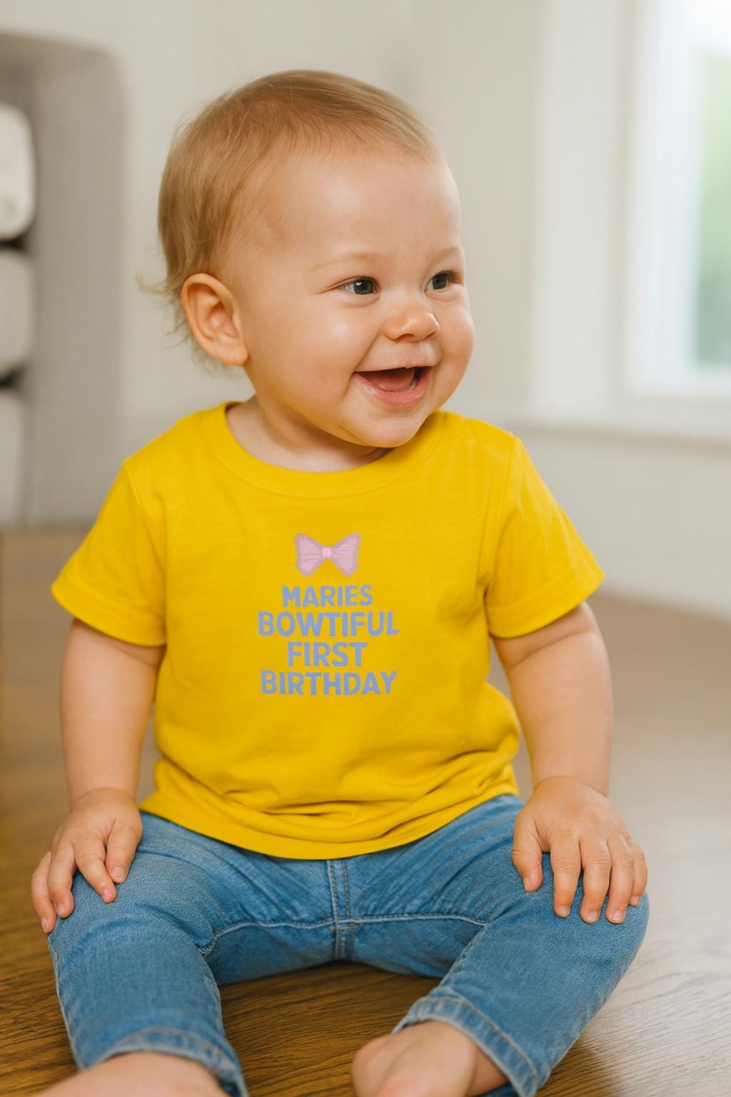 First Birthday Shirt Baby for Girl Outfit Toddler Gift One Year Old Tee ...