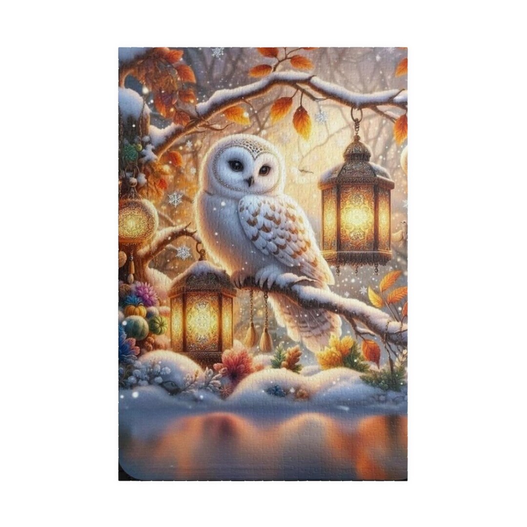 Winter Wonderland Puzzle, Cozy Family Activity, Holiday Fun, Gift for ...